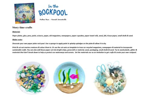 In the Rockpool teaching and library resources - Andrea Rowe